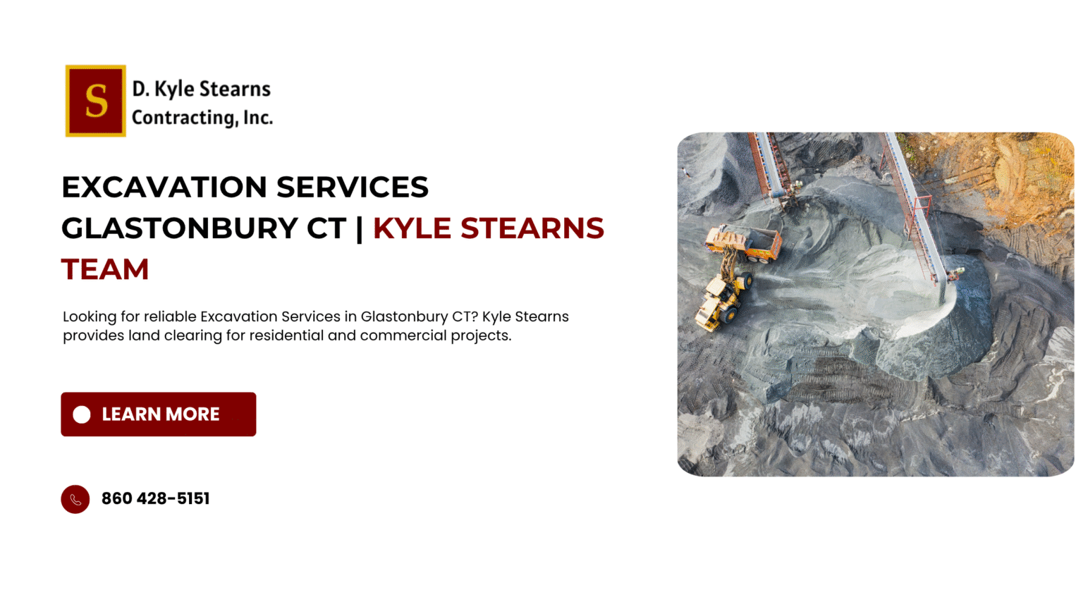 Excavation Services Glastonbury CT | Kyle Stearns Team